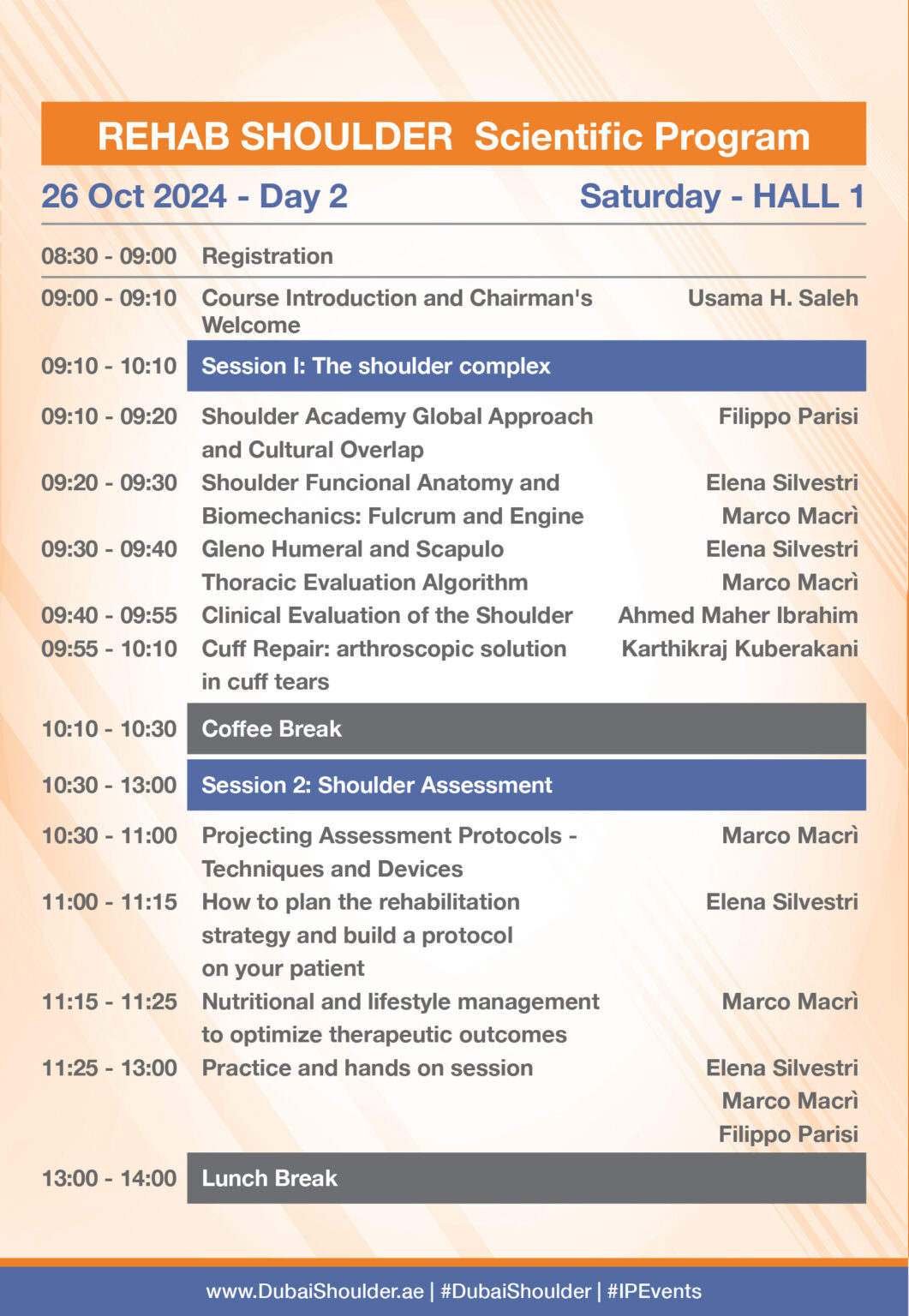 5th Dubai Shoulder Course & Exhibition – 5th Dubai Shoulder Course ...